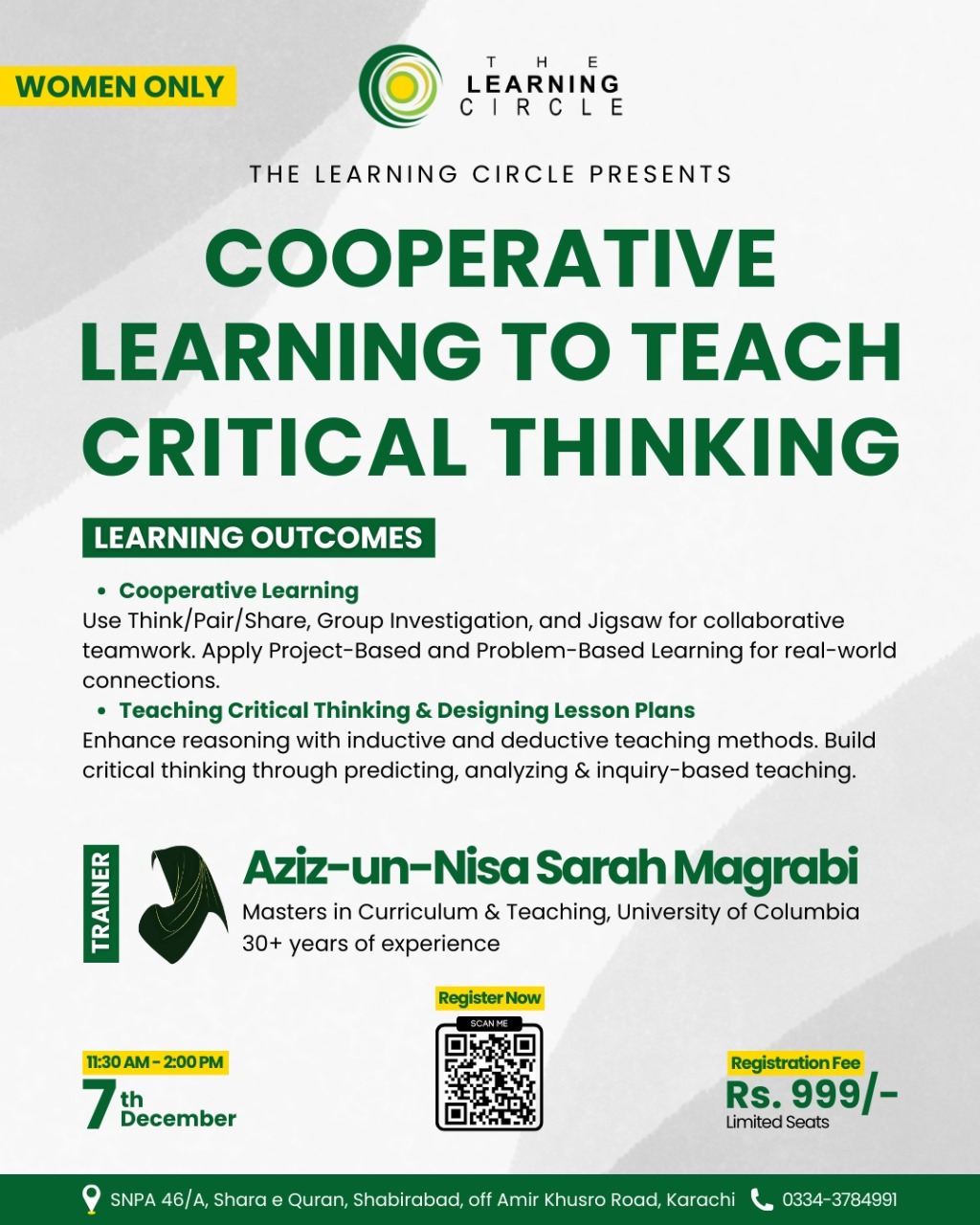 Cooperative Learning to Teach Critical Thinking – The Learning Circle